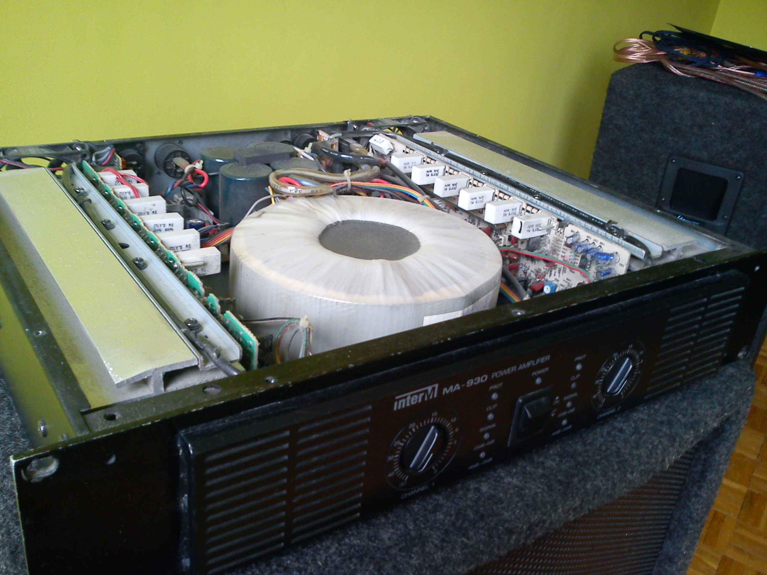 [Sprzedam] Kolumny LDM P315 06 PRO + końcówka mocy + oświetlenie OKAZJA