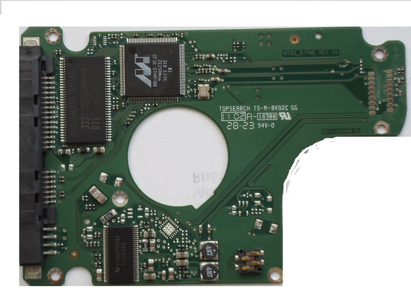 Jak przenieść elektronikę ze starej płytki dysku Samsung HM320II?