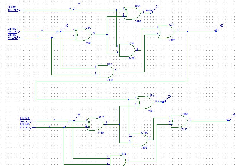 Jak przerobić sumator 1-bitowy na sumator 2-bitowy? Tabela prawdy i ...