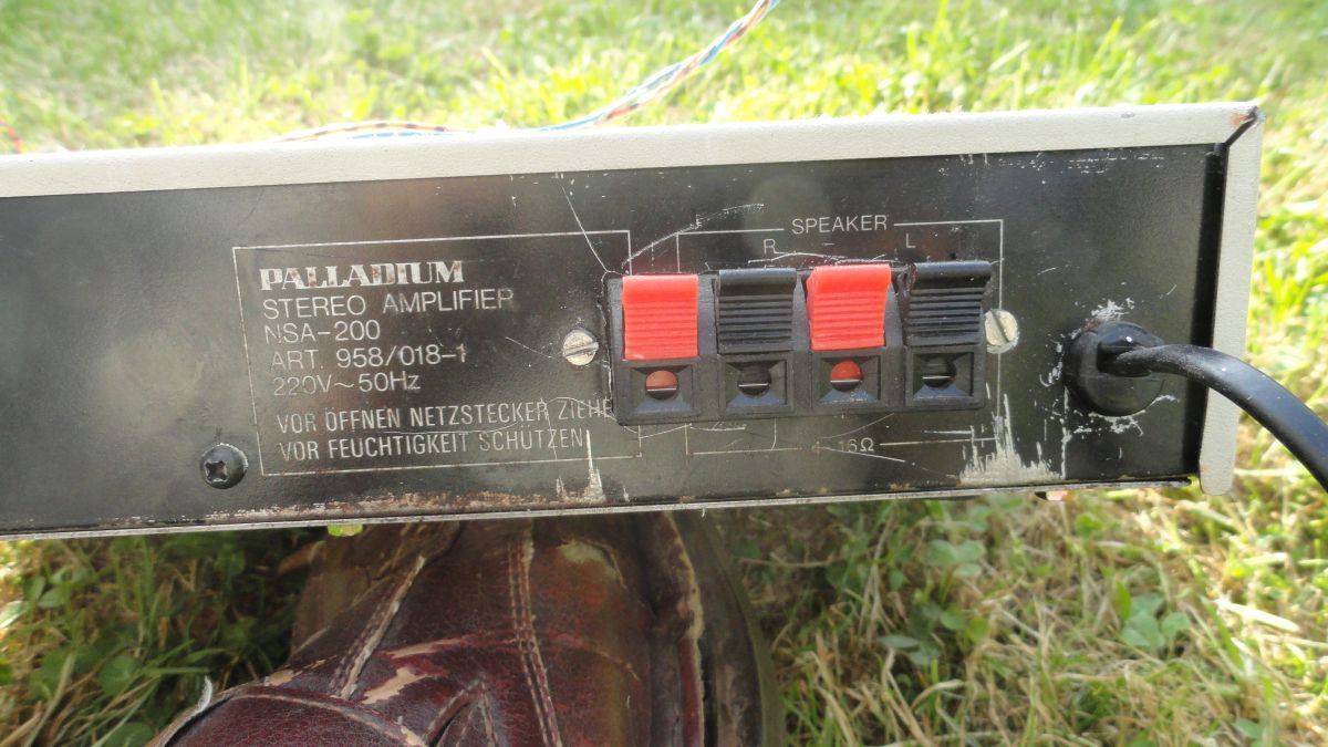 Palladium NSA-200 H50565 - gdzie podłączyć wejście
