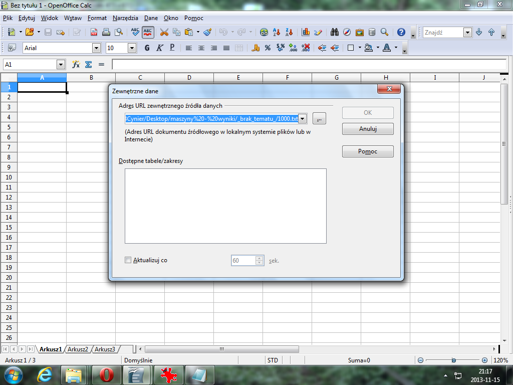 Jak zaimportować dane z pliku .txt do Open Office Calc bez przecinków i ...
