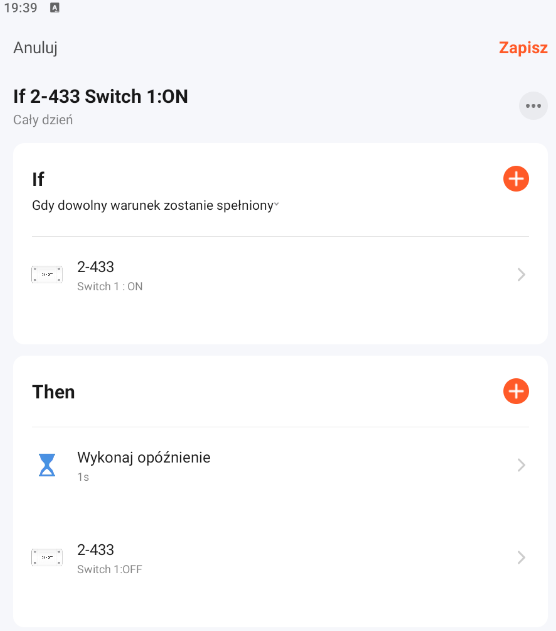 Tuya Smart 4CH - garage door control, channel division and momentary ...