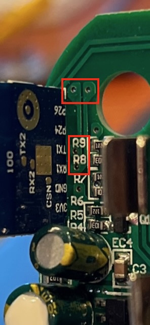 Flashing KMC Smart Tap Mini 30407 with OpenBK: Cutting traces to the TX ...