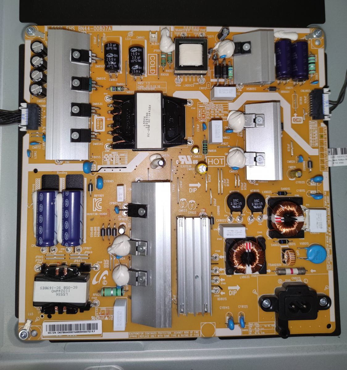 Samsung UE55KU6100W - pojawiający się i znikający napis Smart TV