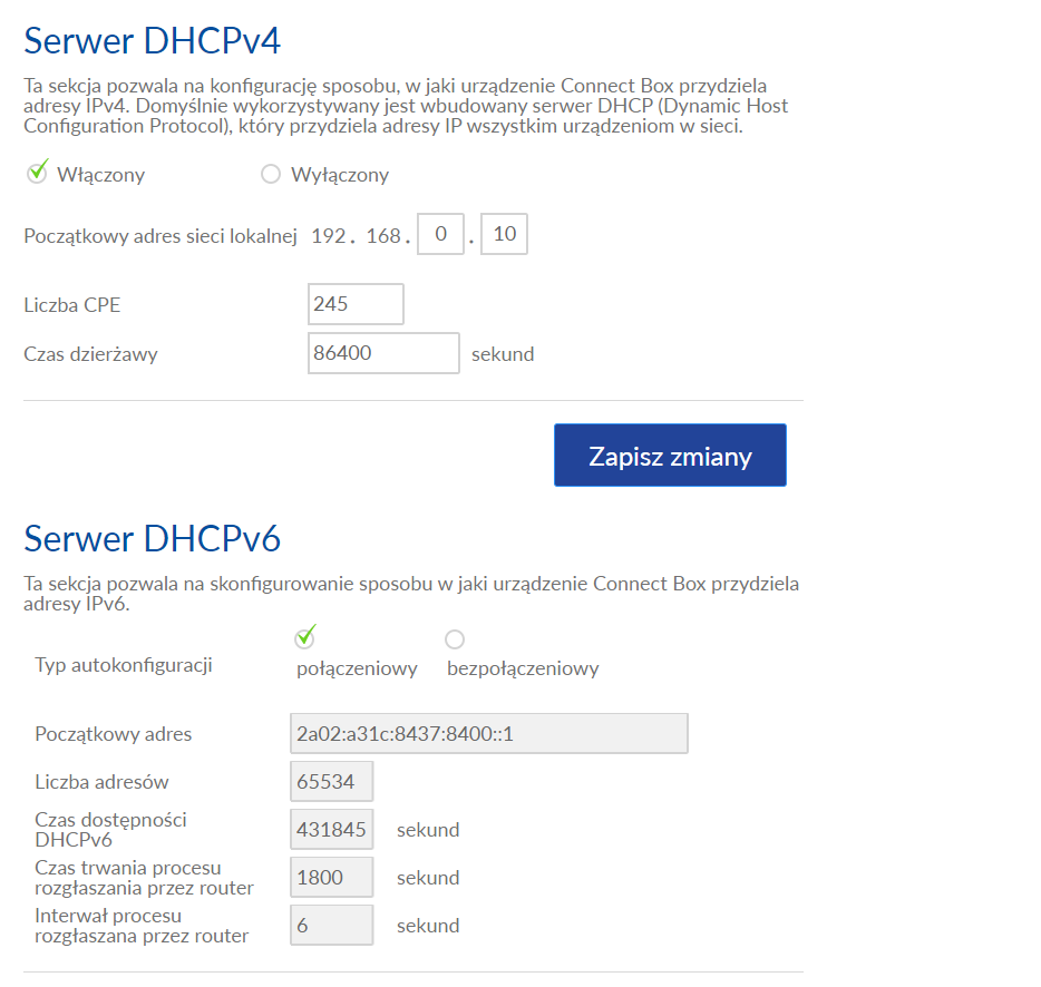 [Rozwiązano] Problemy z internetem UPC Giga Connect Box