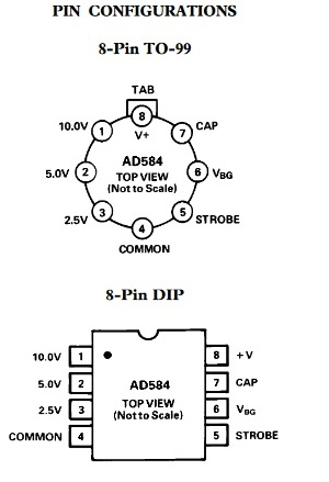 AD584-M, napięcie referencyjne, recenzja - elektroda.pl