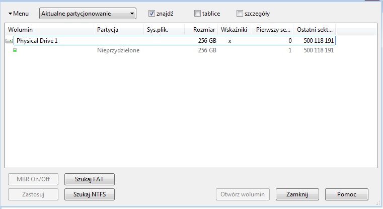 SSD liteonIT LCS-256L9S-11 - - nie wstał po twardym resecie.