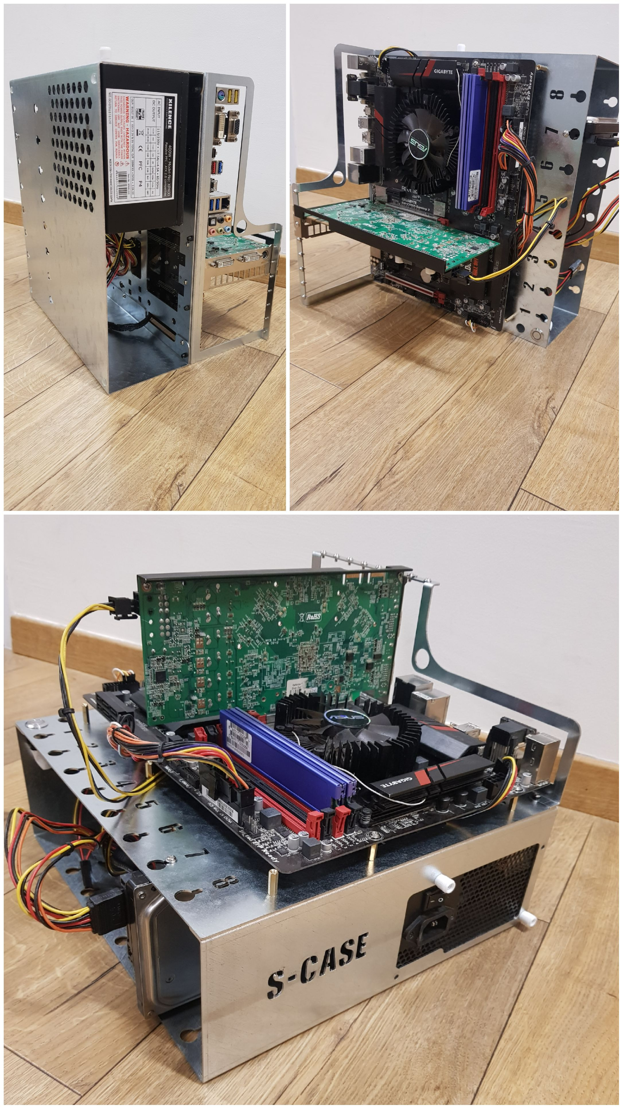[Aktualizacja] Otwarta obudowa PC - nowe modele, test bench , szafa ...