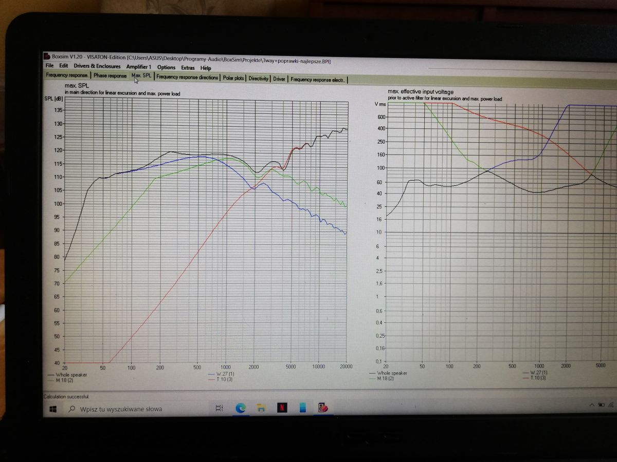 Projektowanie kolumn: Seas H1288, STX GDM-15-250, Scan Speak D2608 - 2