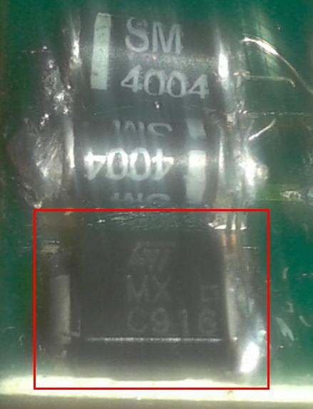 Sterownik klimatyzacji Water - identyfikacja elementu MX C916