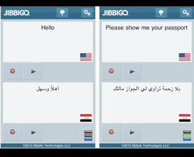 Jibbigo - elektroniczny tłumacz arabsko-angielski - elektroda.pl