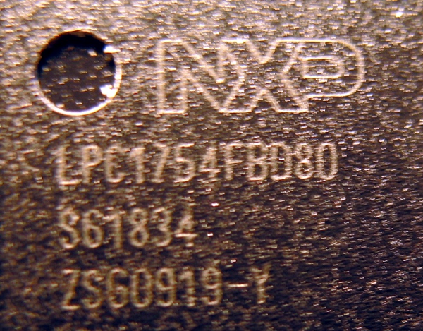 [ARM] LPC1754 - niezgodność Part ID z notą katalogową, co robić?