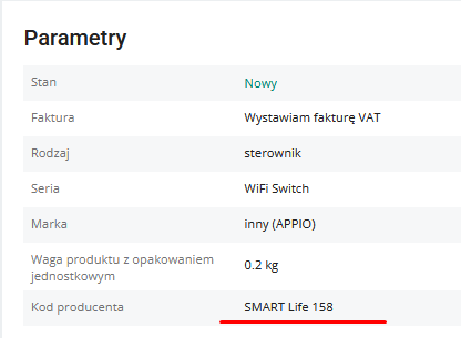 [BK7231N] Typowy moduł przekaźnik z WiFi do puszki - Appio 0158 Switch ...