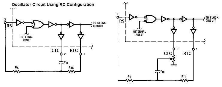 Układ czasowy na CD4541 -rozbieżności w stos. do PDF