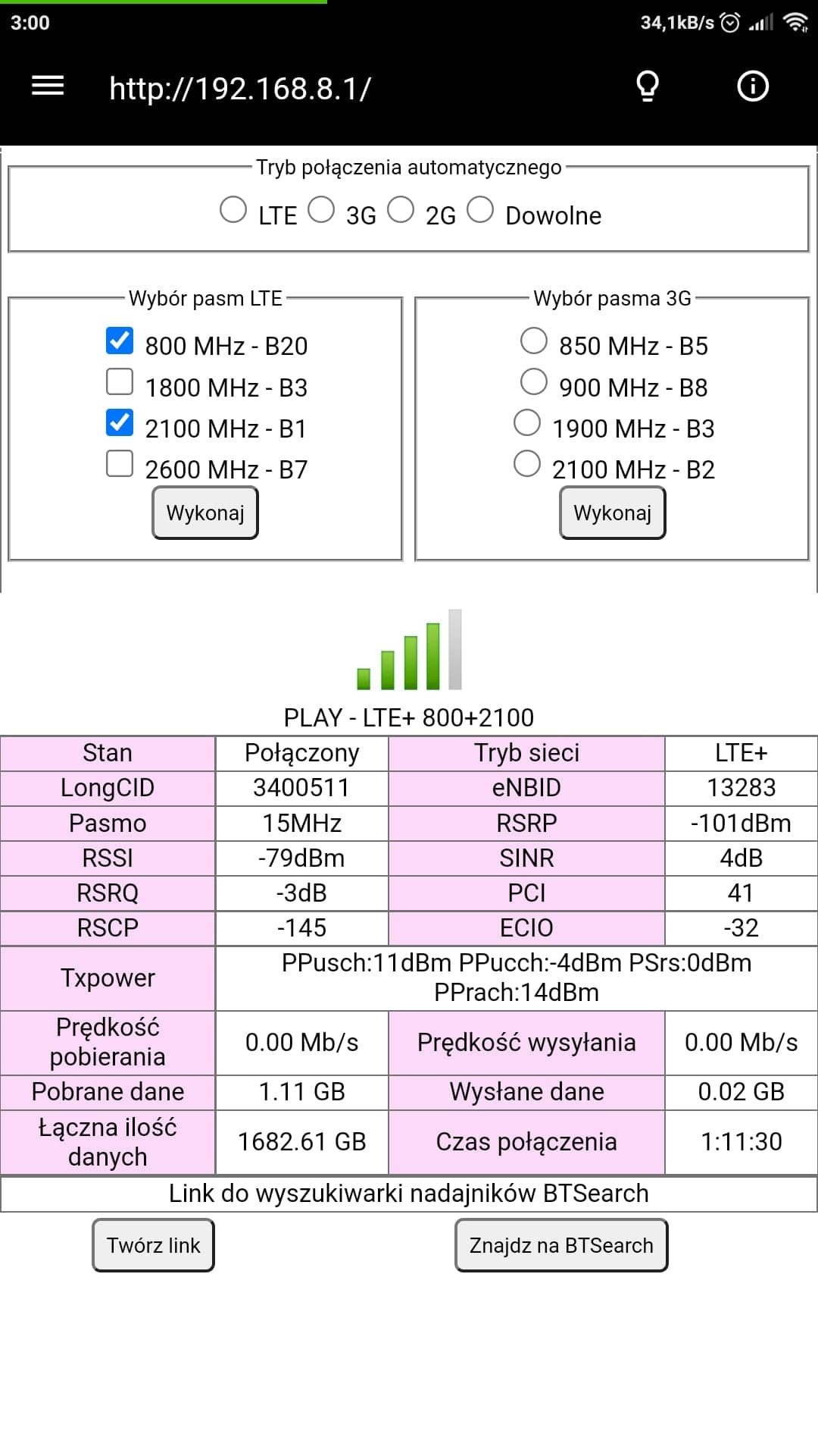 Dobór zewnętrznego routera z sim LTE lub anteny z wyjściem rj45