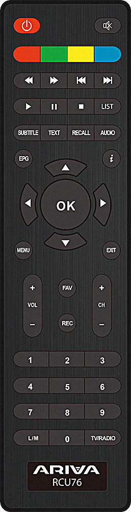 Ferguson Ariva T75 DV BT2 - jak wejść do nagrania - elektroda.pl