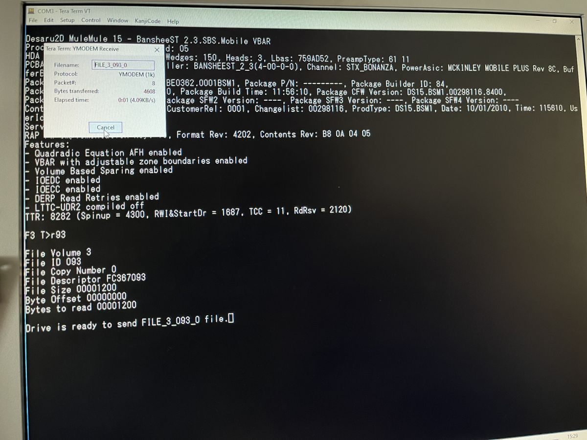 Dysk twardy Seagate ST9500424AS pika po upadku, niewykrywalny - silnik ...