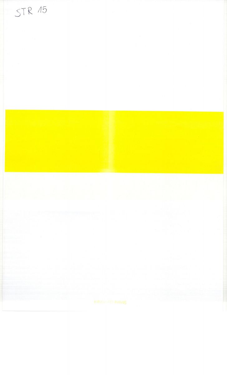 Drukarka HP color laserjet pro mfp m177fw biały pas na wydruku