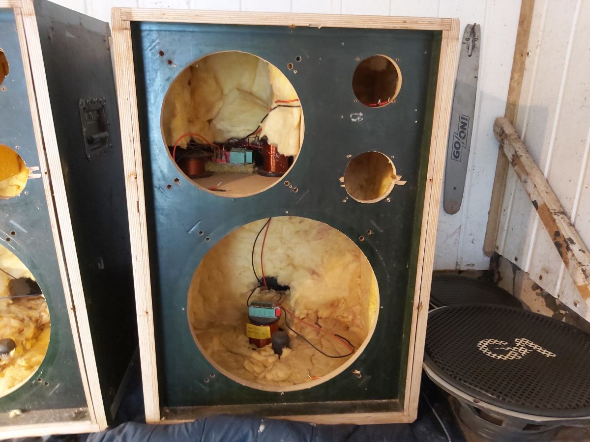 Kolumny estradowe FANE STUDIO 15L 10M - chcę odrestaurować