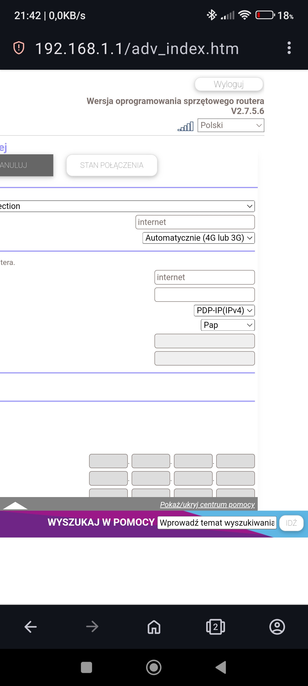 Konfiguracja APN w routerze Netgear Orbi LBR20 dla sieci T-Mobile