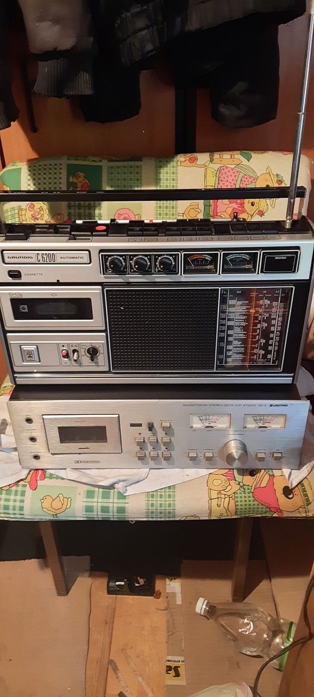 Radiomagnetofon Grundig C6200: Usterka magnetofonu po odnowieniu ...