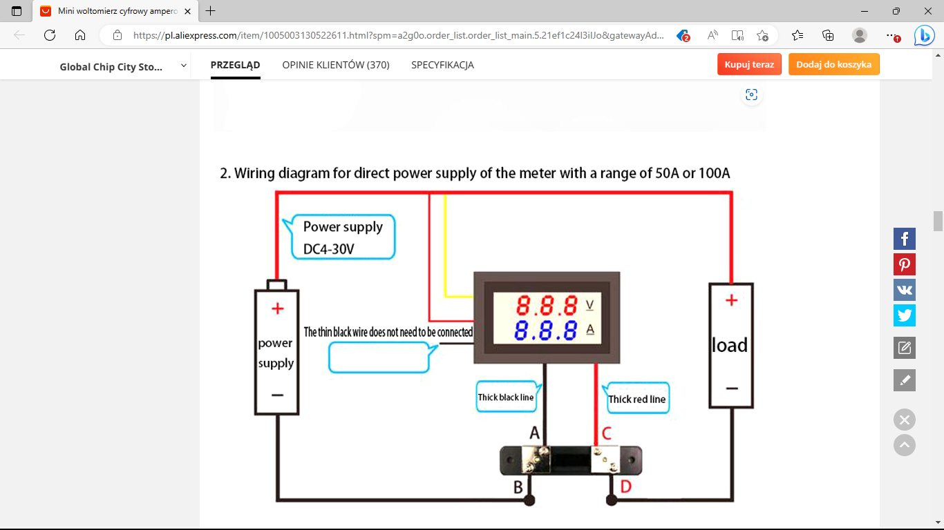 Regulator MY 9892 niskie napięcie na wyjściu - korekta napięcia dla ...