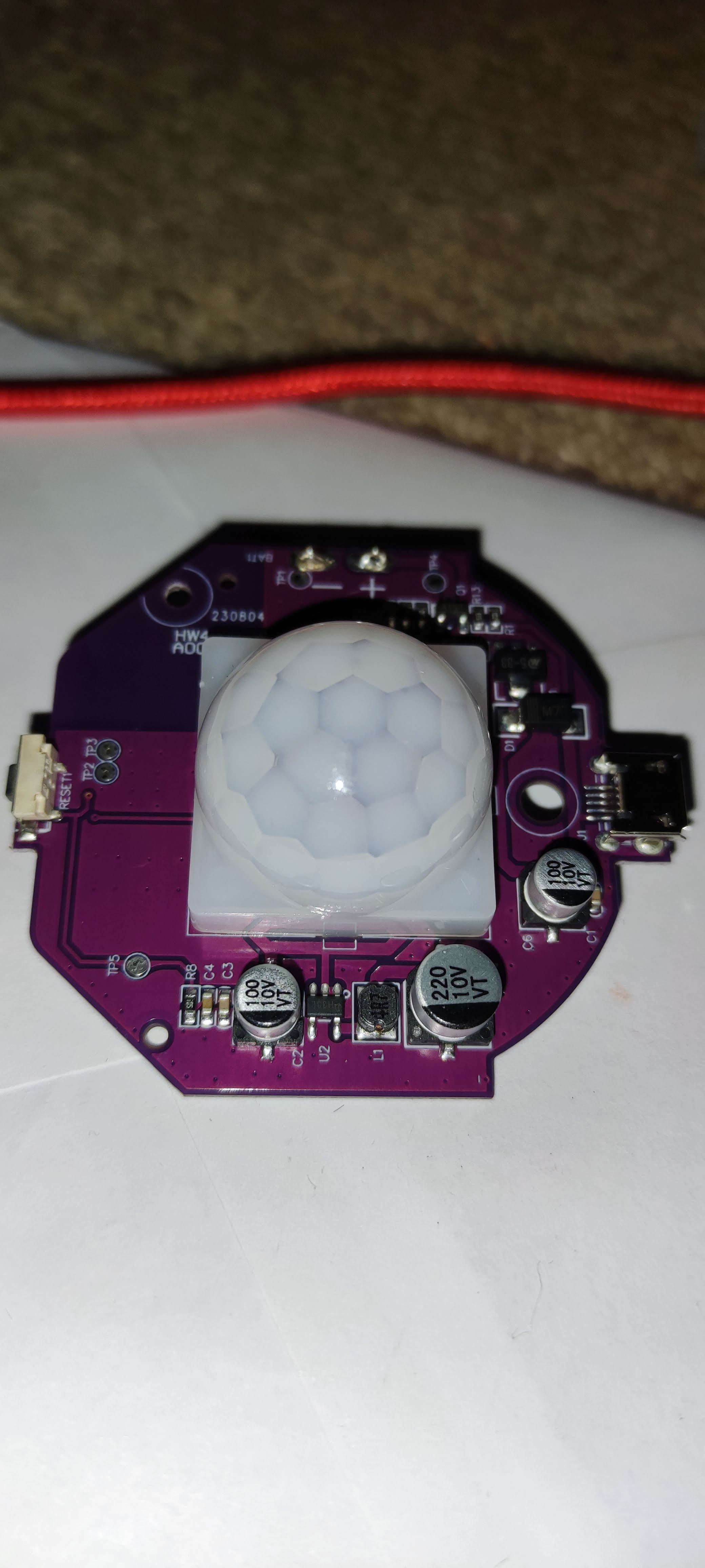 Flashing BK7231N CB3S Tuya PIR Motion Sensor HW400B-W from Cutesliving ...