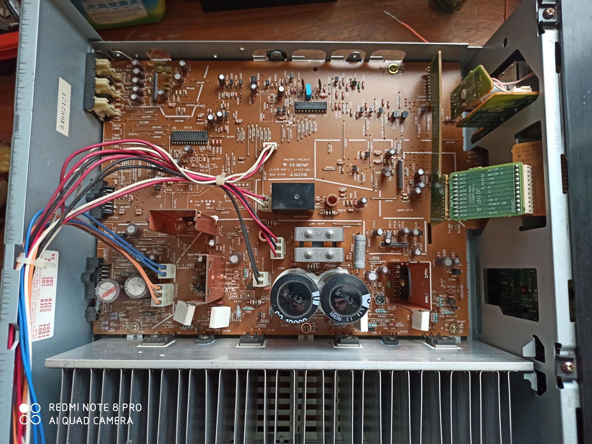 Podłączenie wzmacniacza z ameryki do naszej sieci Sony TA-AX301