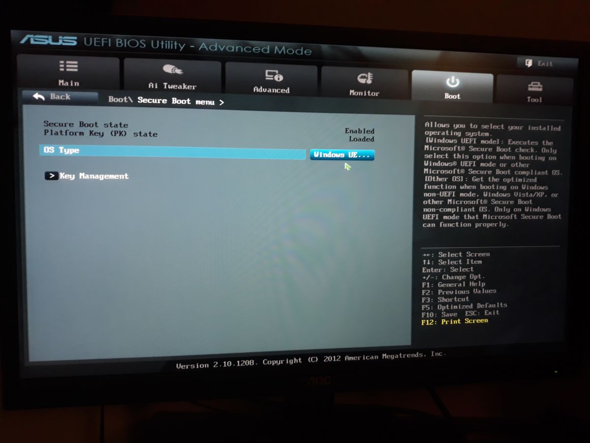 Konfiguracja BIOS dla UEFI na płycie M5A97 EVO R2.0 pod Windows 10