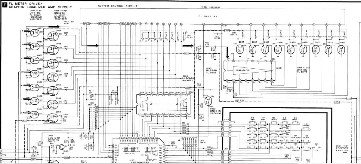 [Rozwiązano] Naprawa wyświetlacza VFD w amplitunerze Technics SA-R330 ...