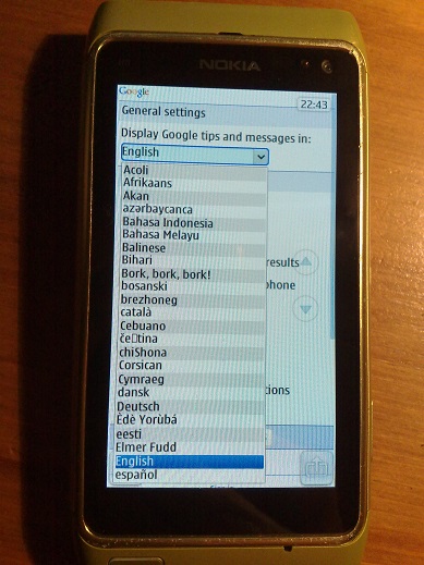 Nokia N8 - Brak sugestii w Opera Mini 7.1.32444, problem z językiem w ...