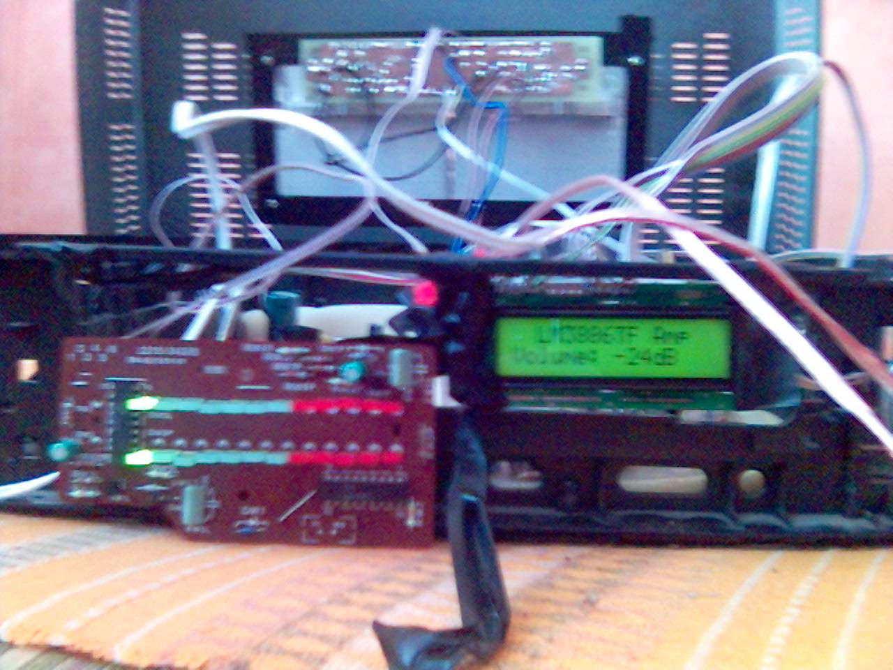 LM3886TF + preamp własnego projektu na TDA7439 - 10