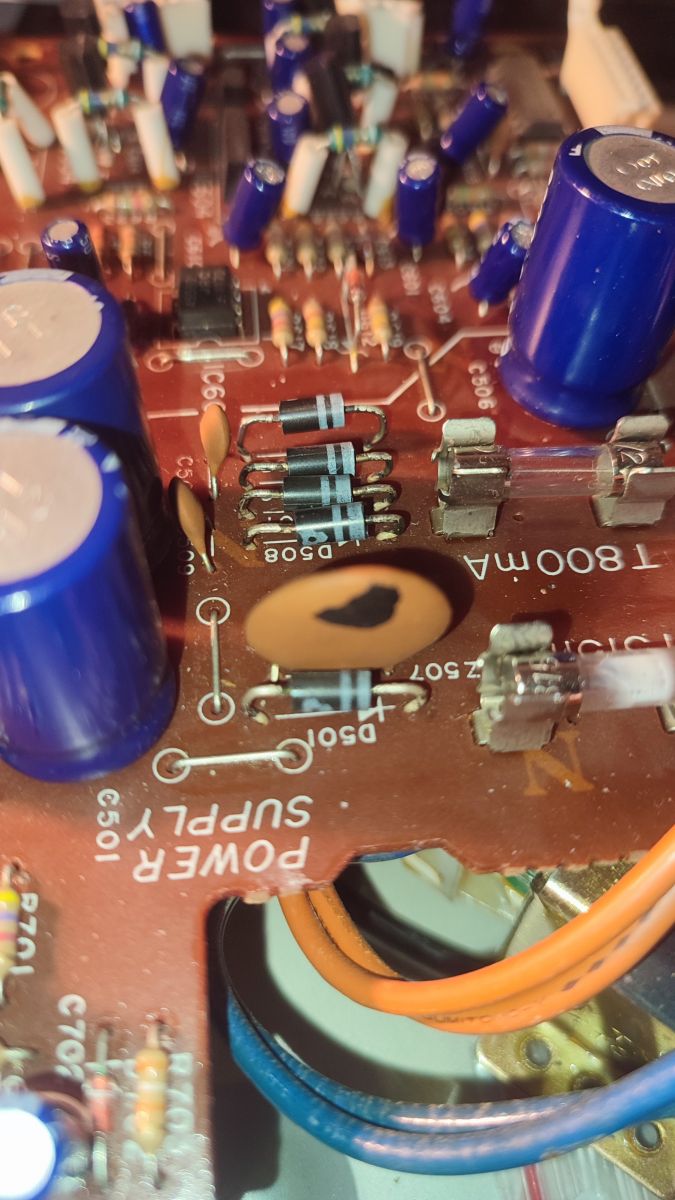 Identyfikacja diody w Technics SH 8040 - schemat i specyfikacja