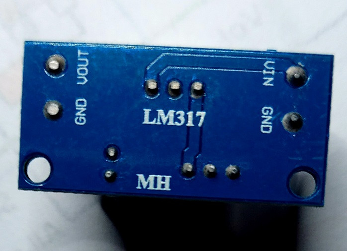 Przełączenie regulowanego mini zasilacza LM317 w źródło prądowe do 100 mA