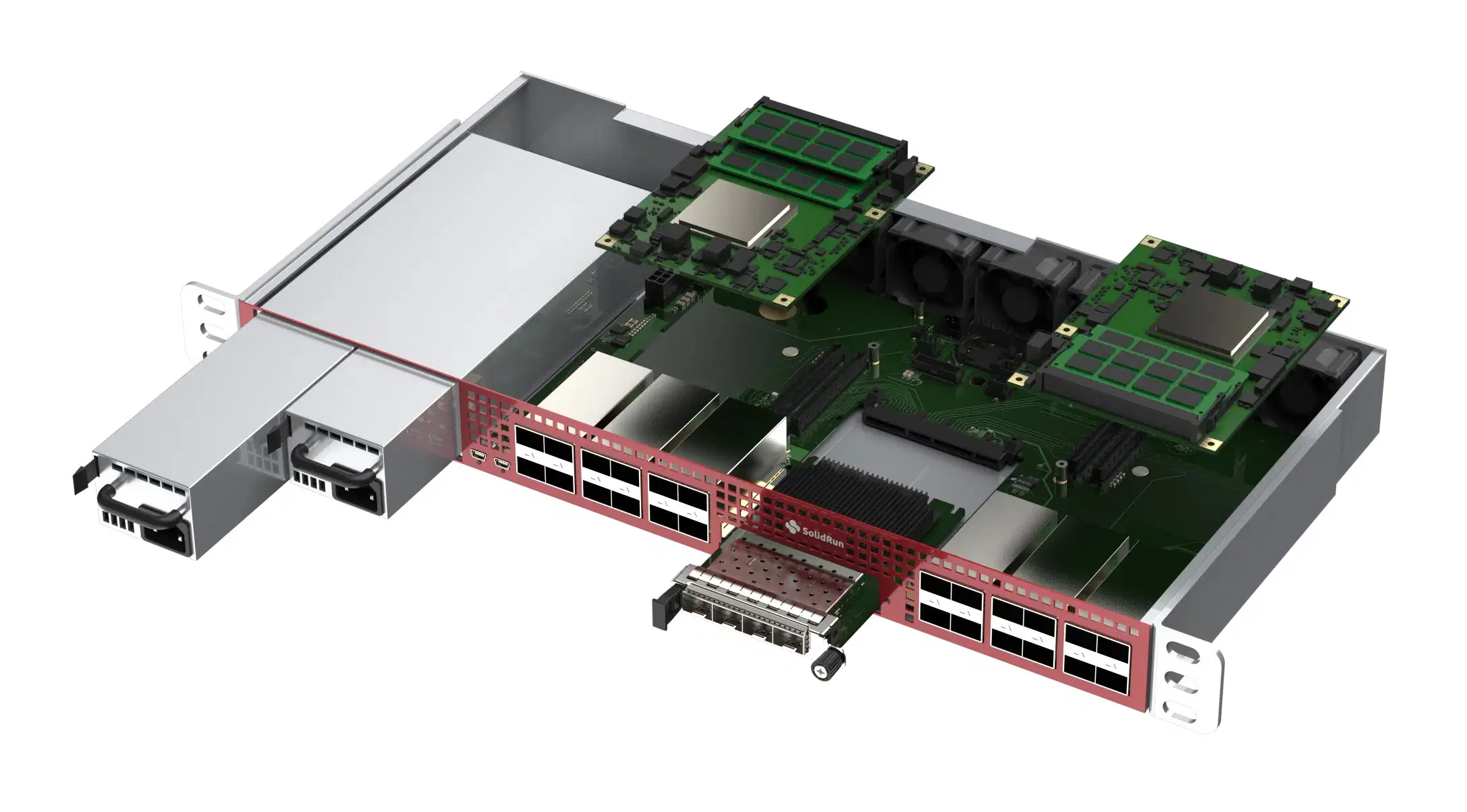 Definiowany programowo sprzęt sieciowy SolidWAN z 16-rdzeniowym SoC od NXP