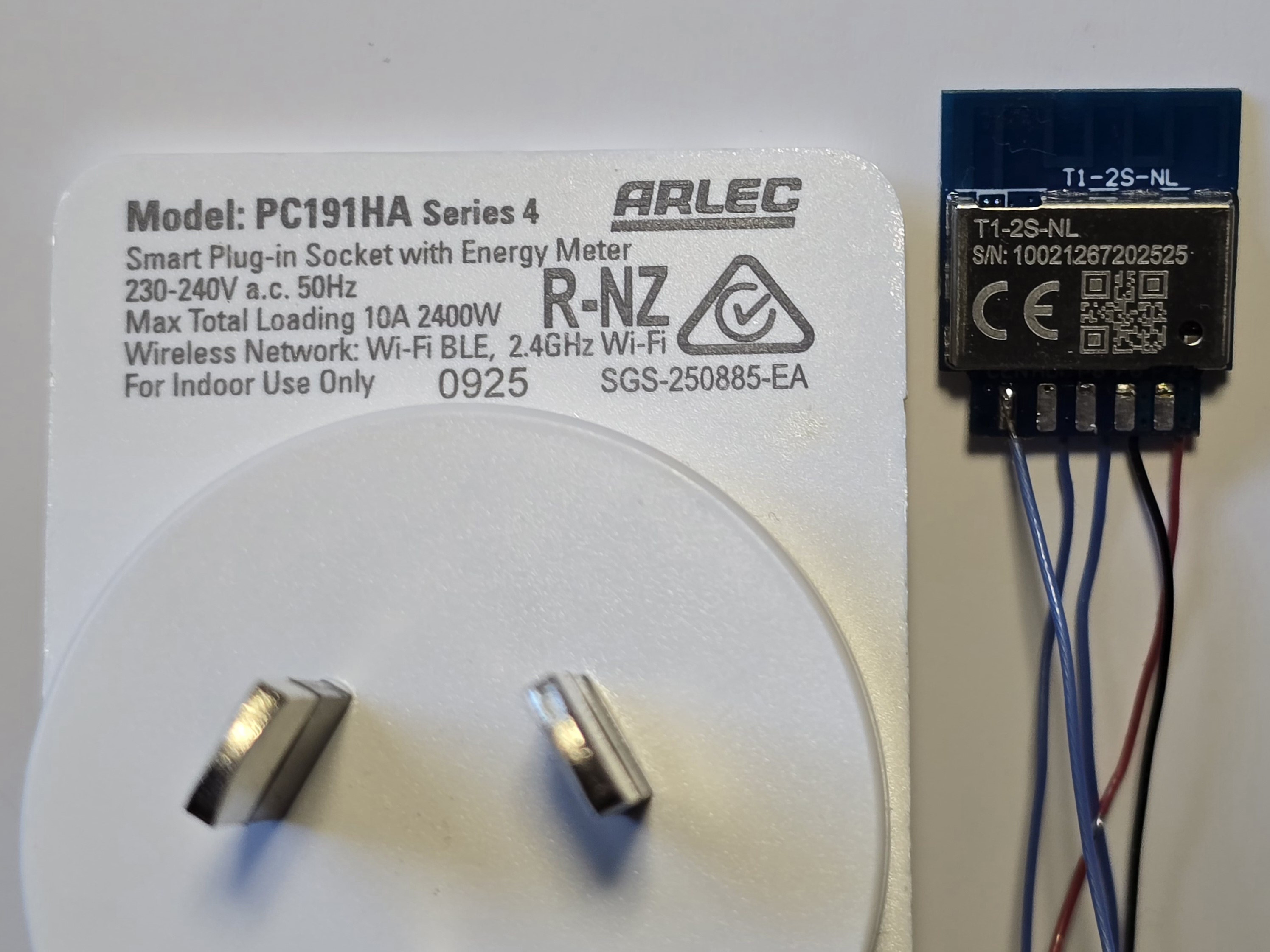 Arlec Grid Connect PC191HA Plug-In Socket with Energy Meter Teardown - 3