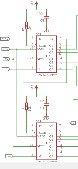 2pcs 74HC595 with 16ch led + potentiometer. - Page 3 - LEDs and ...