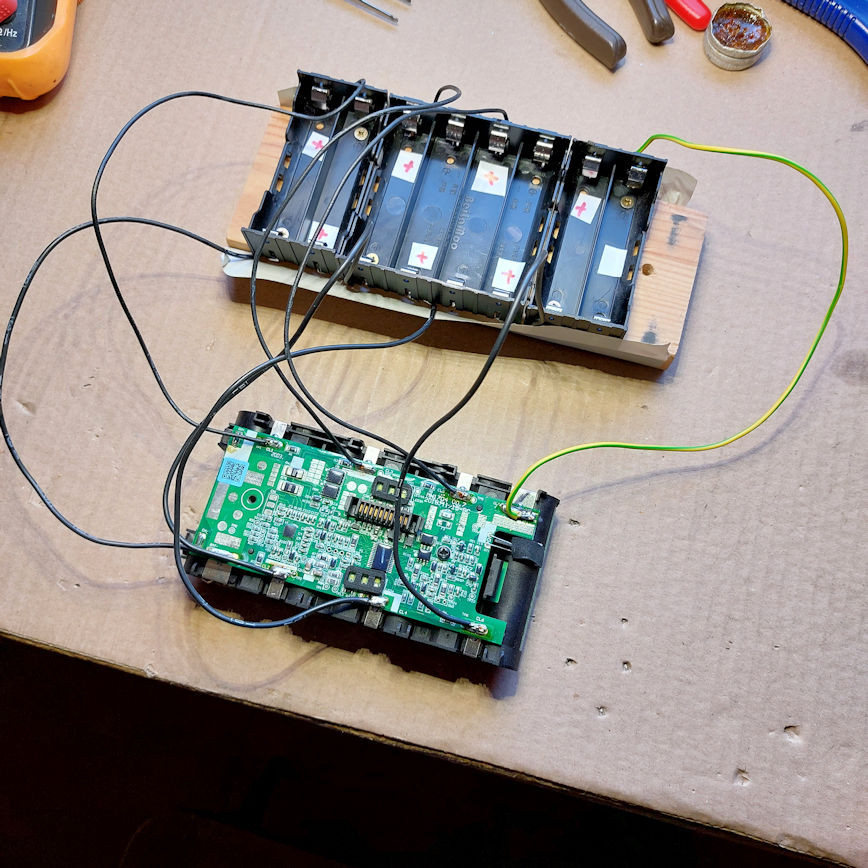 Dreame V9 battery regeneration. - elektroda.com