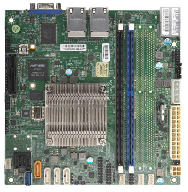 Supermicro A2SDi-2C-HLN4F - przemysłowa płyta Mini-ITX z Atom C3338