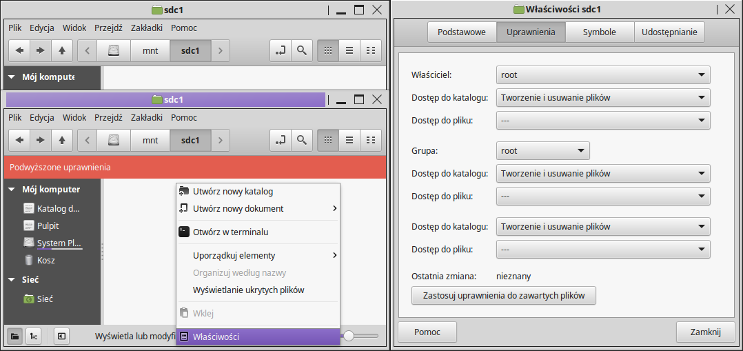 [Rozwiązano] [Rozwiązano] Linux Mint 19.3 Cinnamon - brak uprawnień ...
