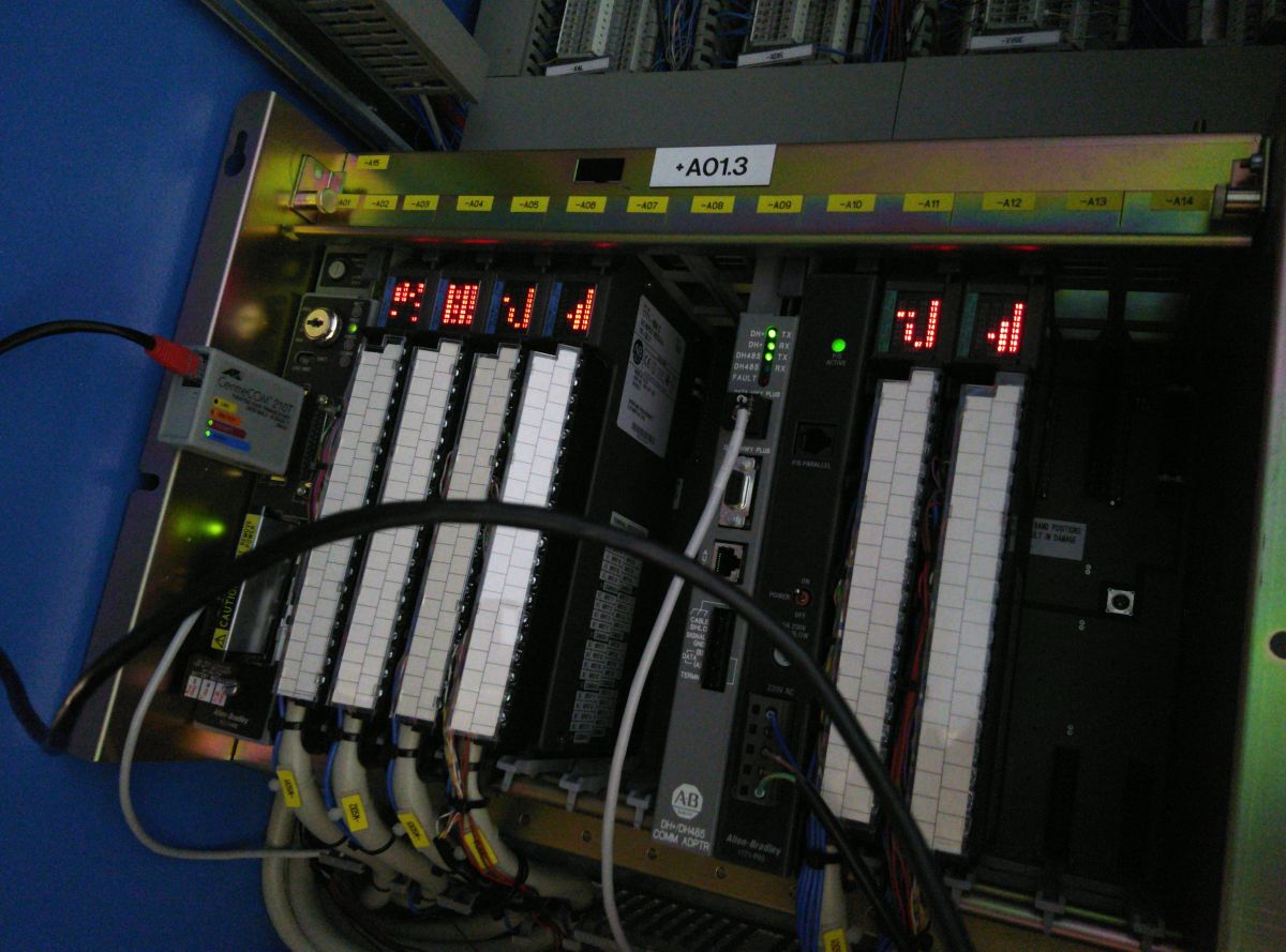 AB PLC-5/40E + SLC500 - poszukiwany inzynier / firma z RSLogix 5/500