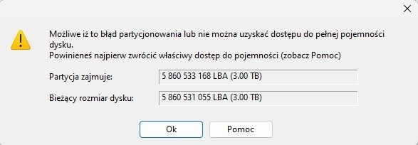 Dysk Hitachi HUS724030ALE641 zniknął w systemie - jak przywrócić dostęp ...