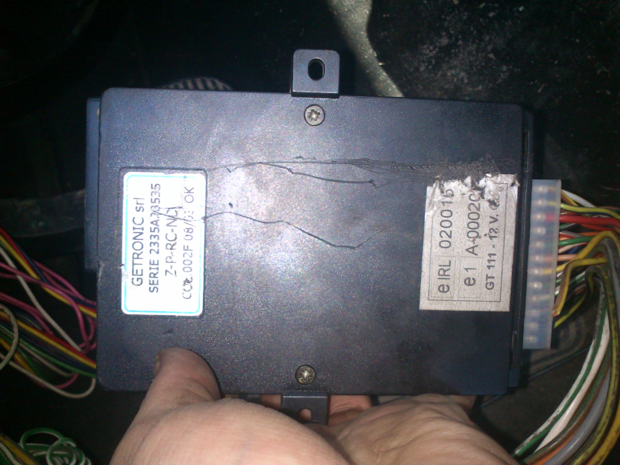 Alfa Romeo - Alfa Romeo 156 alarm getronic 111 dezaktywacja