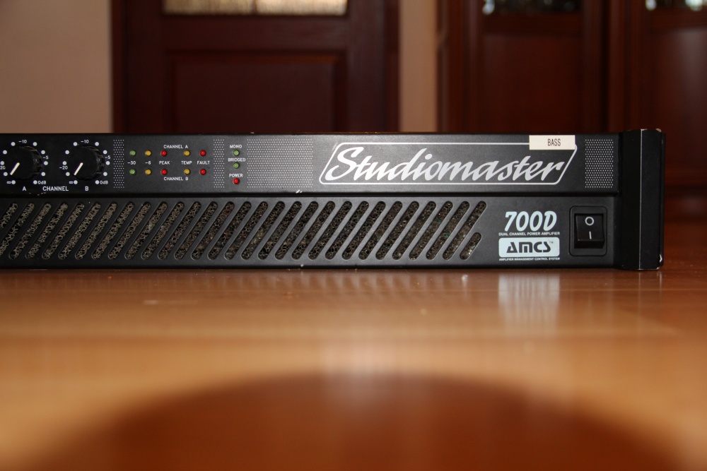 [Sprzedam] Końcówka mocy Studiomaster 700D - elektroda.pl