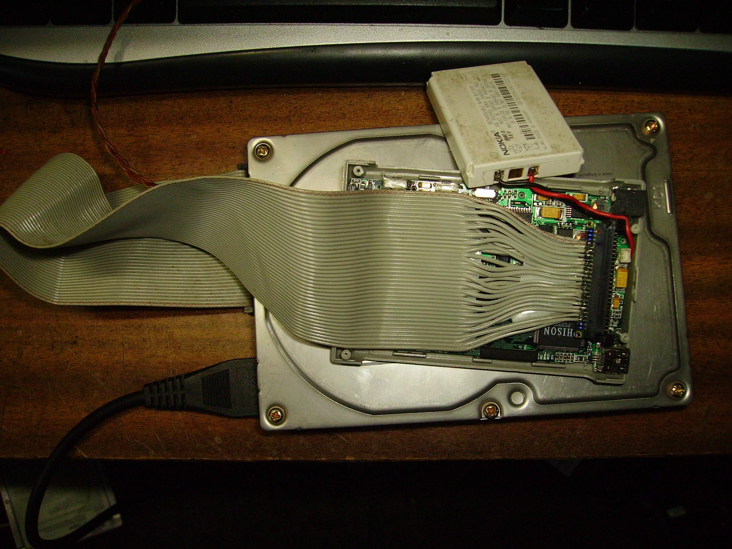 ACER MP-330 z HDD 2.5''/3.5'' zamiast 1.8'' - elektroda.pl