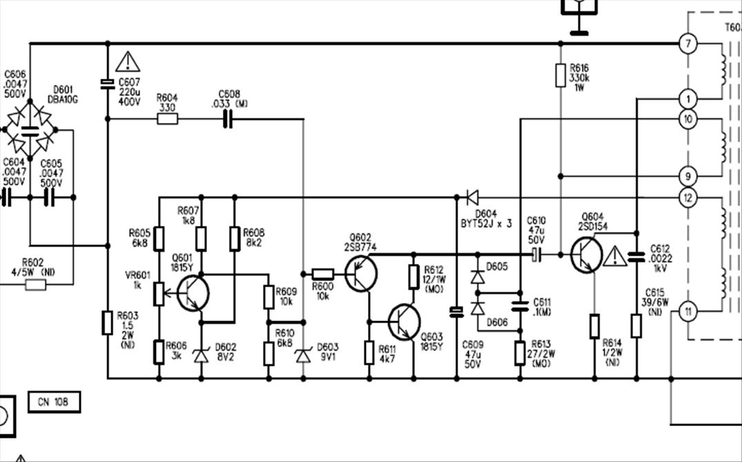 PROFEX-FIDELITY CTV1490 - Głośne piszczenie przetwornicy w trybie st-by